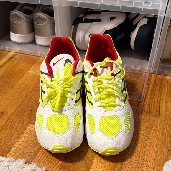 Nike | Shoes | Nike Ghost Racer White And Yellow Worn Size 15 | Poshmark